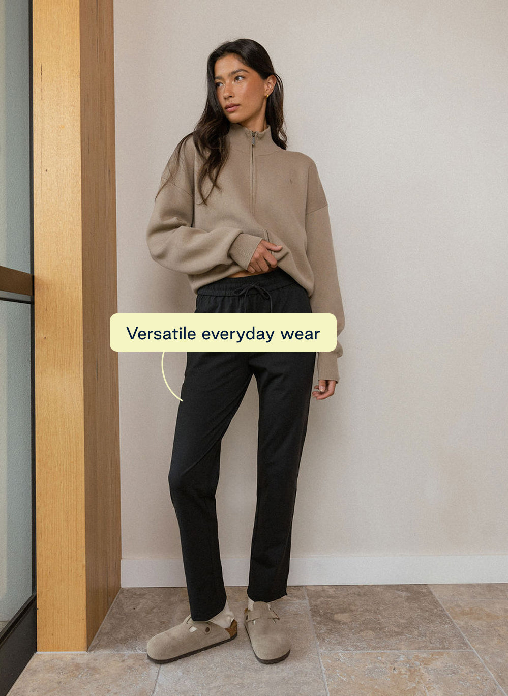 Travel Pant in Black | Women's Activewear Pants